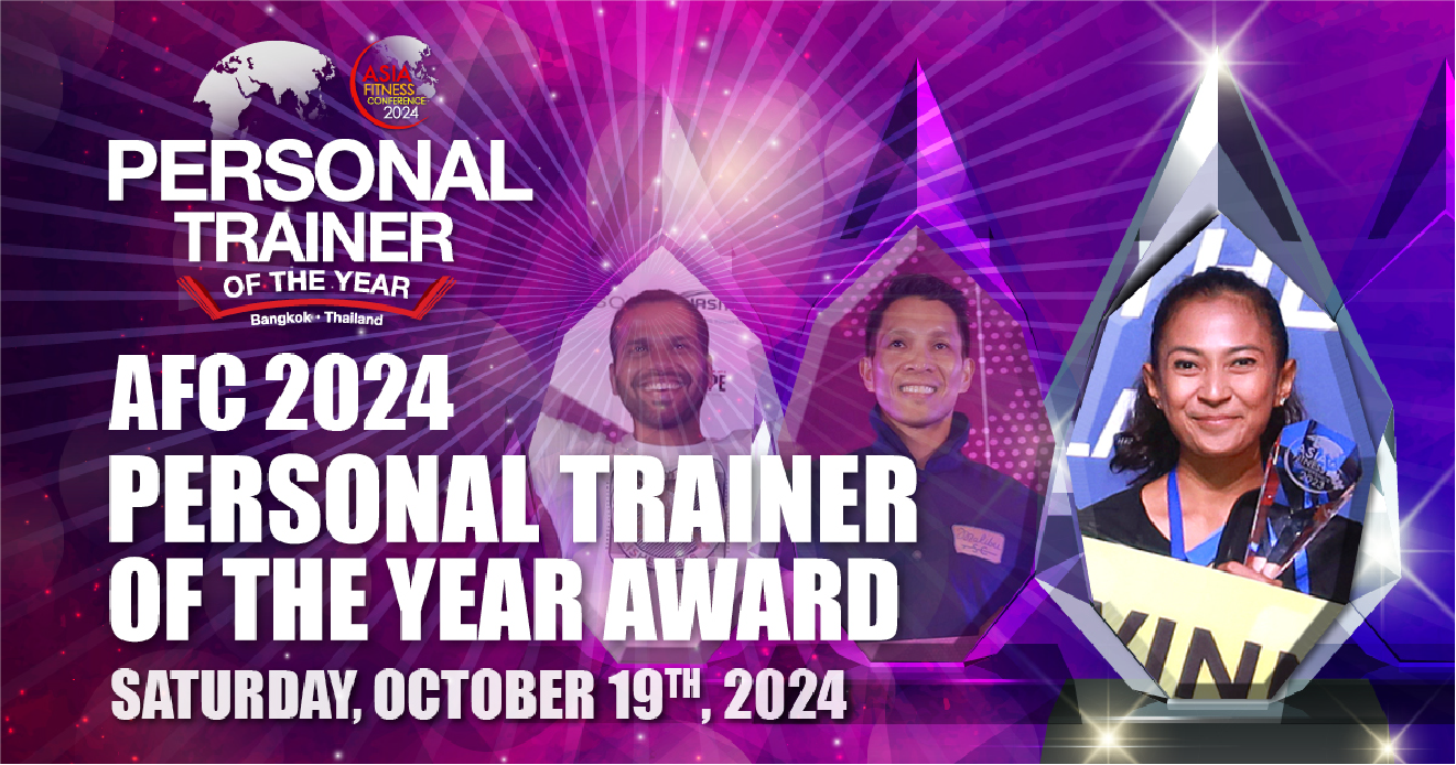 AFC 2024 Personal Trainer of the Year Award - ASIA Fitness Conference 2024